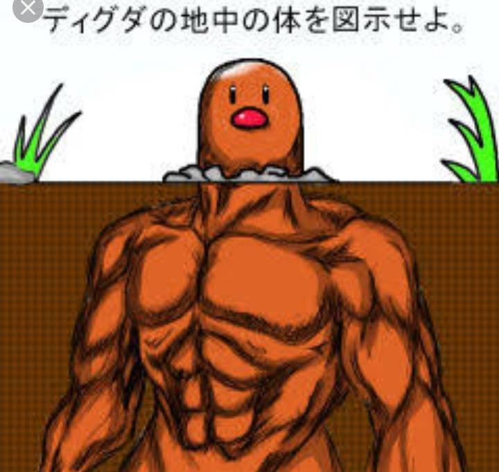 【雑記】ディグダの下半身を考察した件 | 塩＠わい的ポケ色廃人